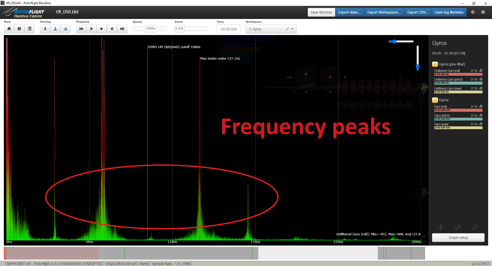 Tuning examples and presets | Rotorflight