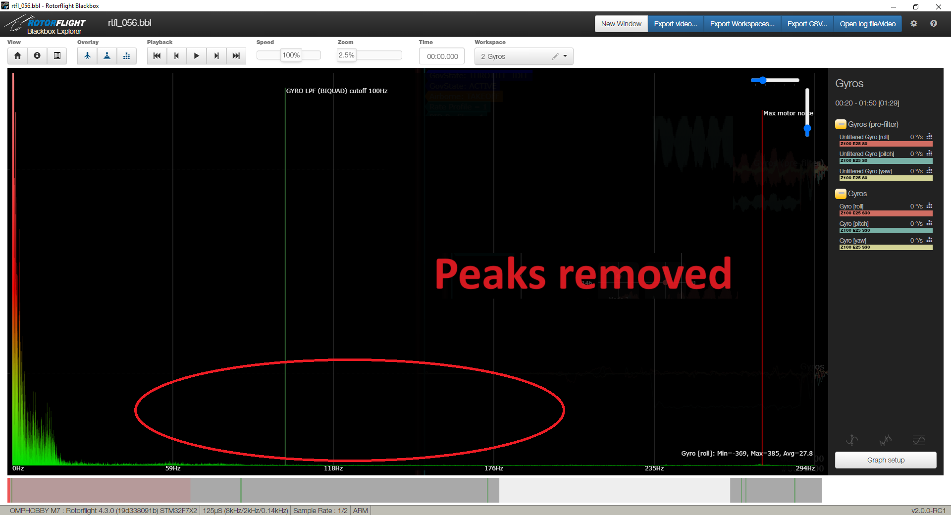 Tuning examples and presets | Rotorflight